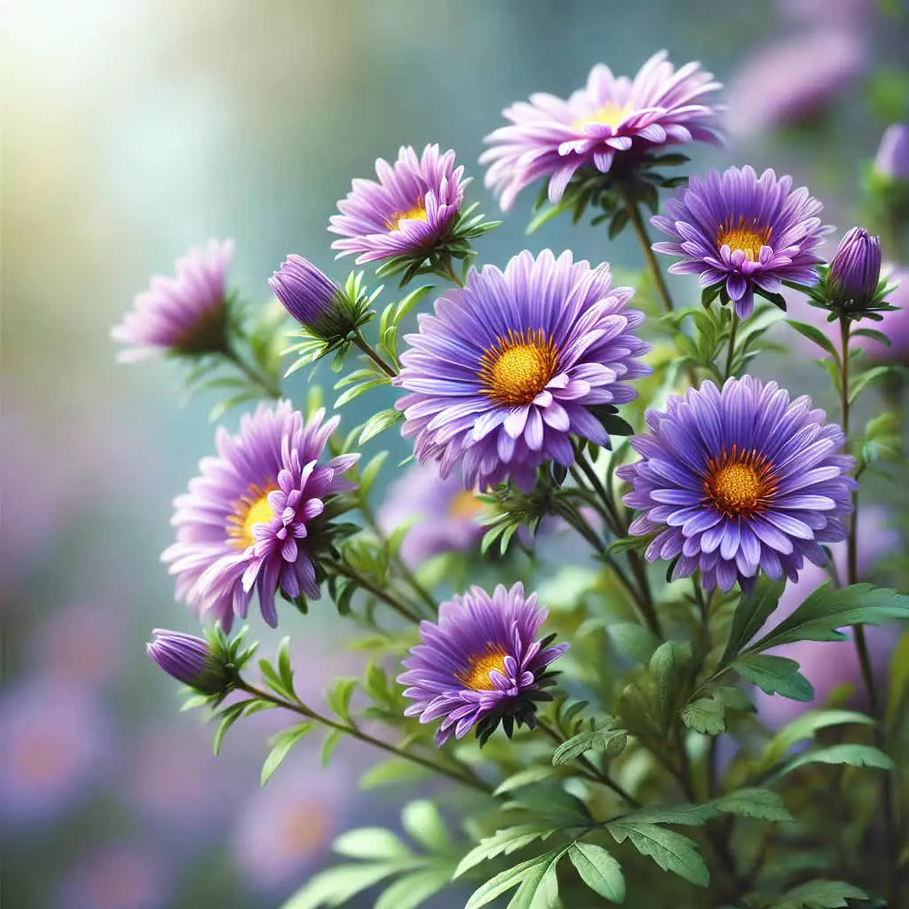 aster flower represents