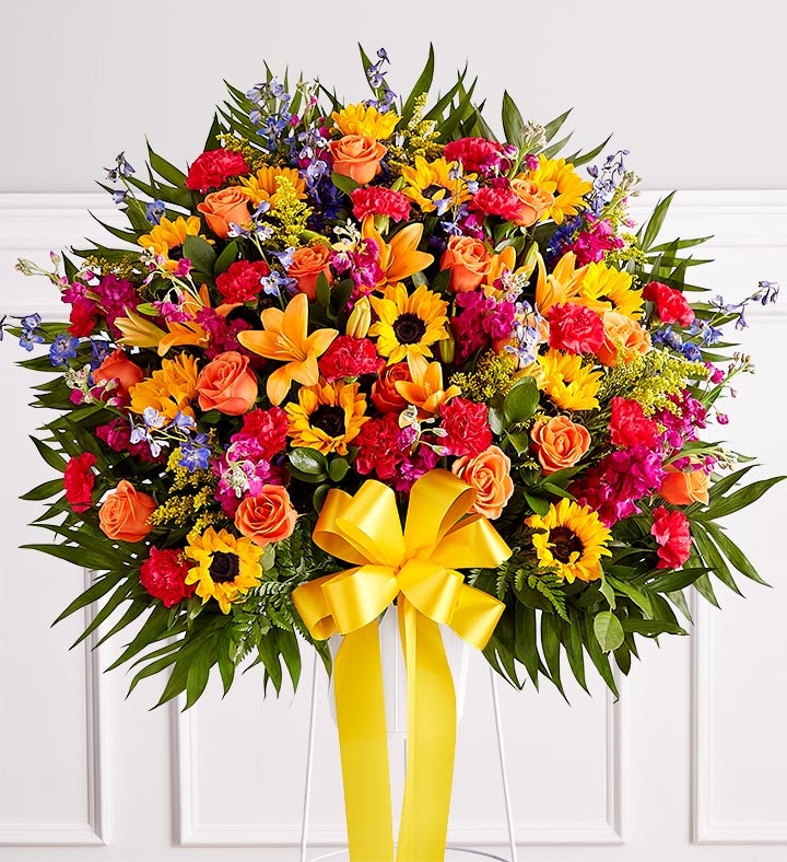 Bright Sympathy & Funeral Flowers | James Cress Florist