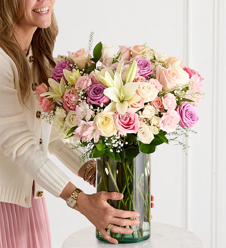Loving Sentiments Blue & White | James Cress Florist